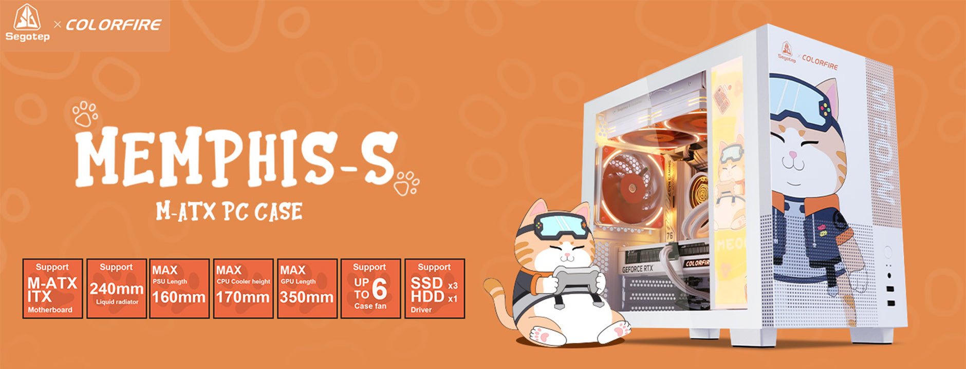 Segotep | Power Supply, Gaming PC Case