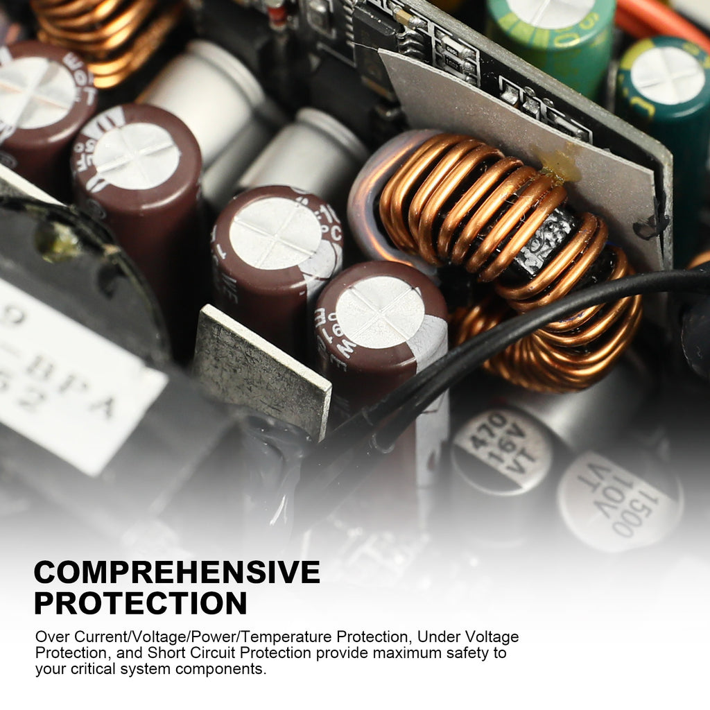 Segotep 650W 80 Plus Gold Certified Non-Modular ATX Power Supply with