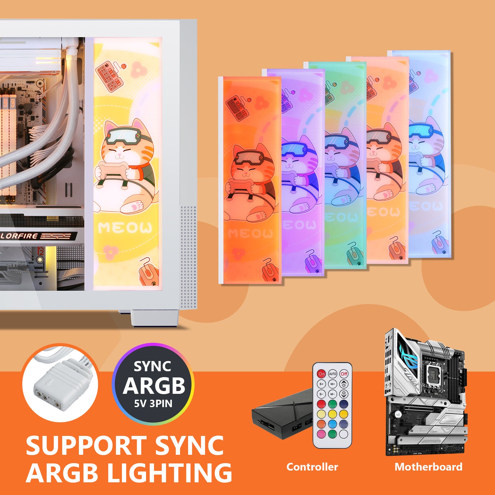 Segotep LED ARGB Display Board Multi-Mode with High-Definition Image f