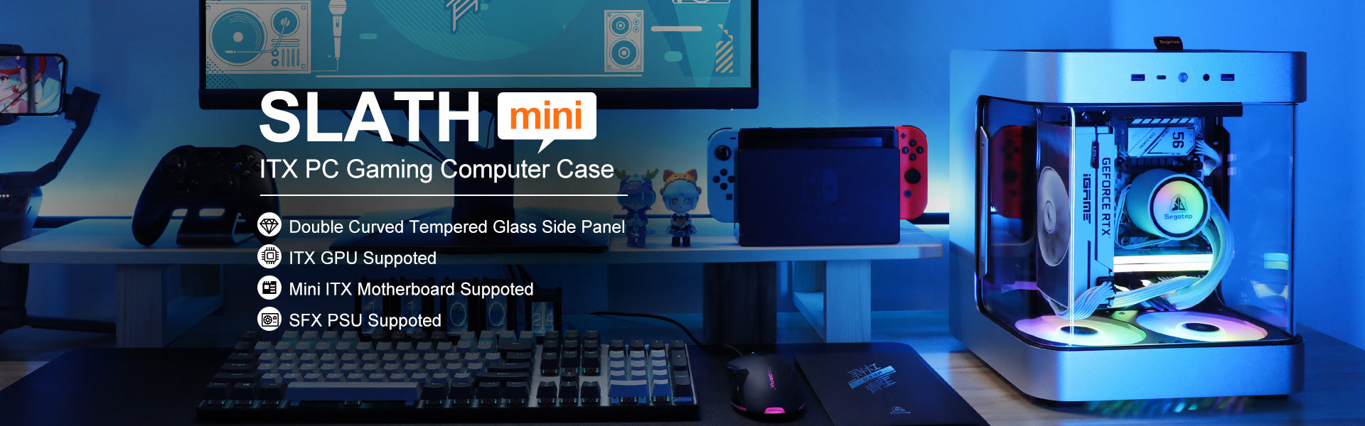 Segotep | Power Supply, Gaming PC Case