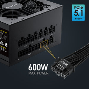 Segotep PSU GP Series 80+ Gold Certified Power Supply 850W Fully-Modular