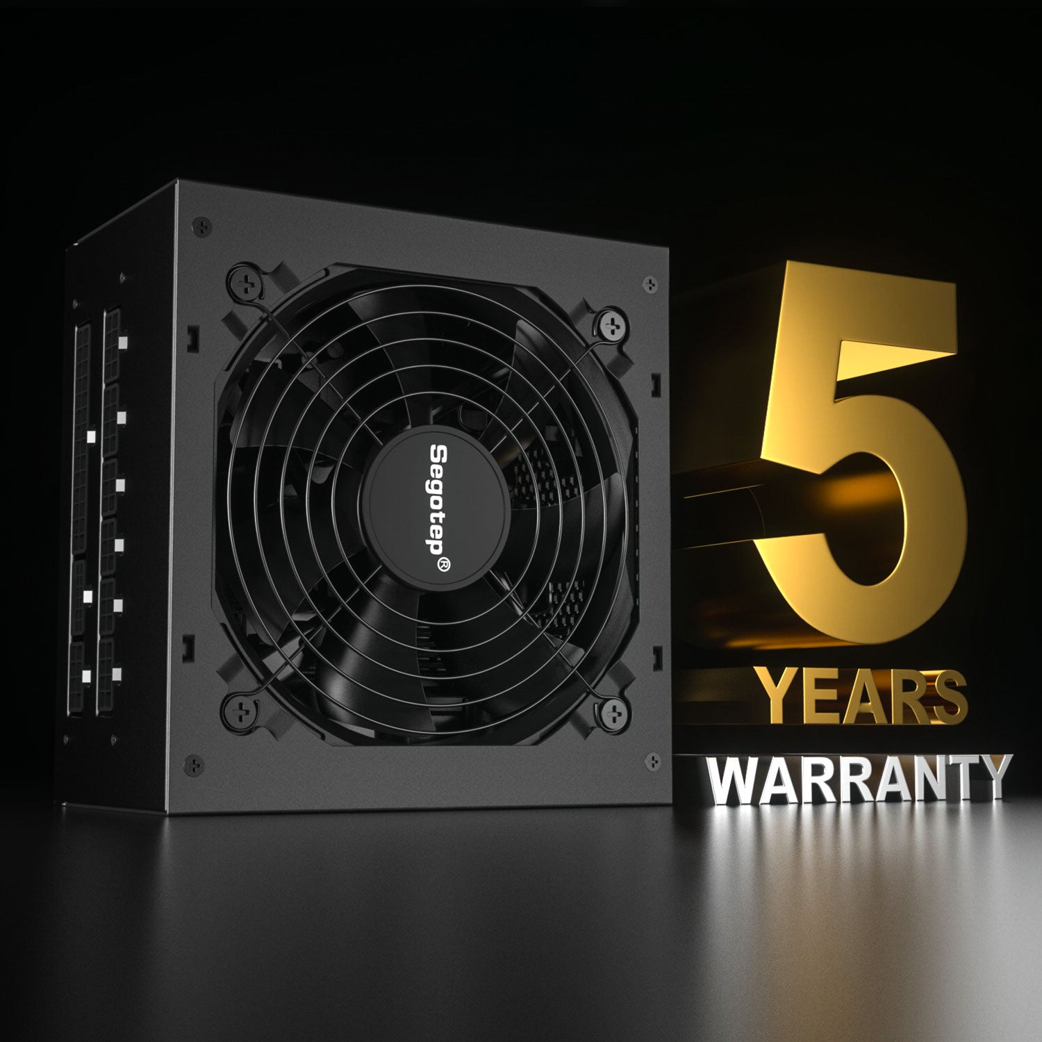 Segotep 750W Power Supply, 80 Plus Gold Full Modular PCIe 5.0 & ATX 3.