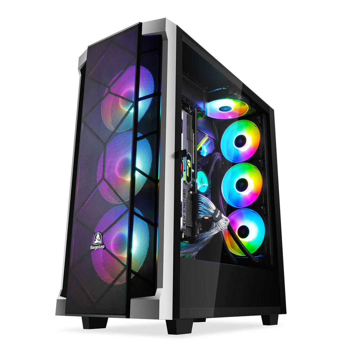 Segotep Phoenix T1 ATX FULL Tower Gaming CASE